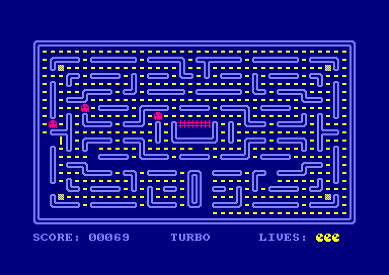 Turbo-Pacman (19xx)(-) - ROMs Amstrad CPC - Amstrad CPC - Games - [DSK ...